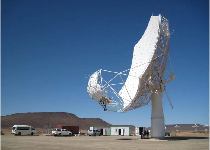Work began on the construction of the largest radio telescope in the ...