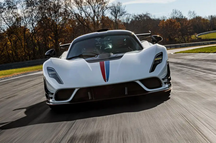 A new version of the world's most powerful production car, Venom F5 ...