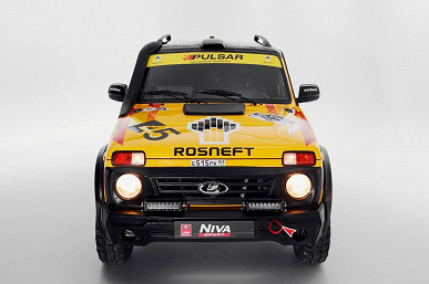 AvtoVAZ presented the "mad Niva" - Lada Niva Sport T2 for rally raids