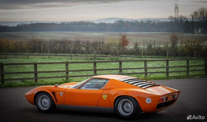 Avito sells 1971 Lamborghini Miura supercar