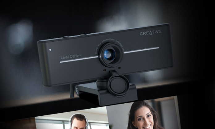 Creative Live Webcam Introduced! Cam Sync 4K