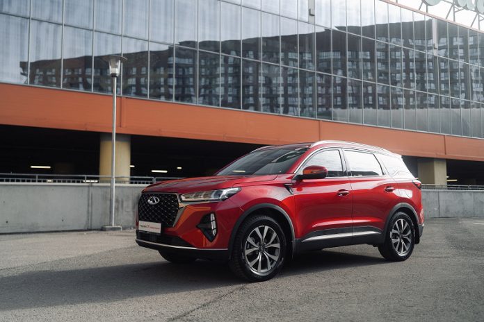 The new Chery Tiggo 7 Pro Max in the Elite version