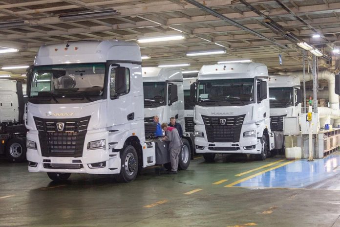 KamAZ daily produces 30 trucks of the flagship K5 model