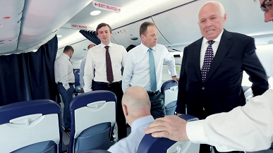 This is how the interiors of domestic airliners MS-21 and Tu-214 look like