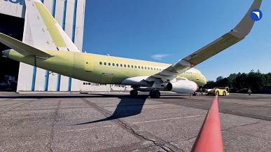 The prototype of the SSJ-New airliner was handed over to the flight ...