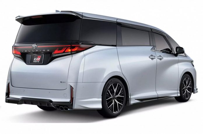 For Toyota Alphard released the first official tuning package.