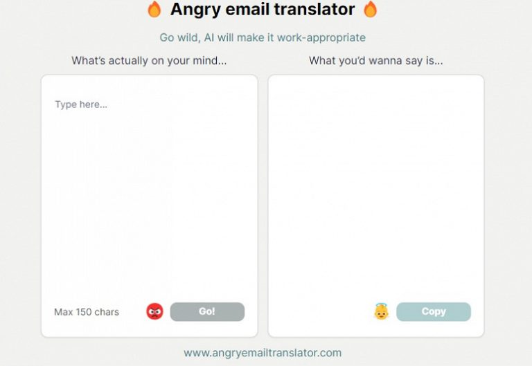 Angry Email Translator will make even the rudest letter decent