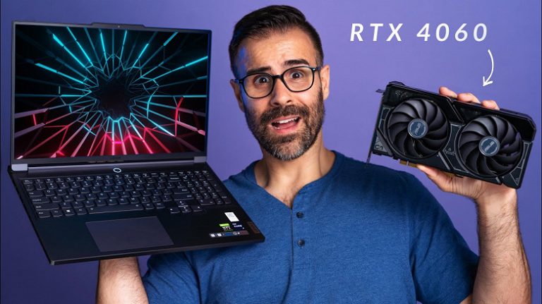 How mobile is the GeForce RTX 4060 Laptop worse than the desktop one?
