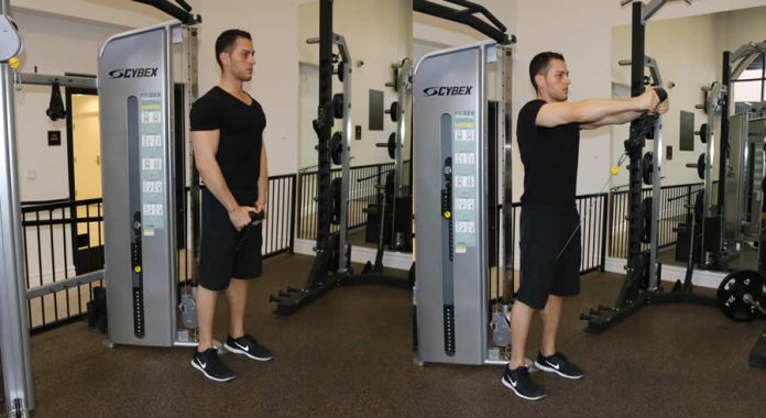 Guide to Shoulder Sculpting: Cable Front Raise
