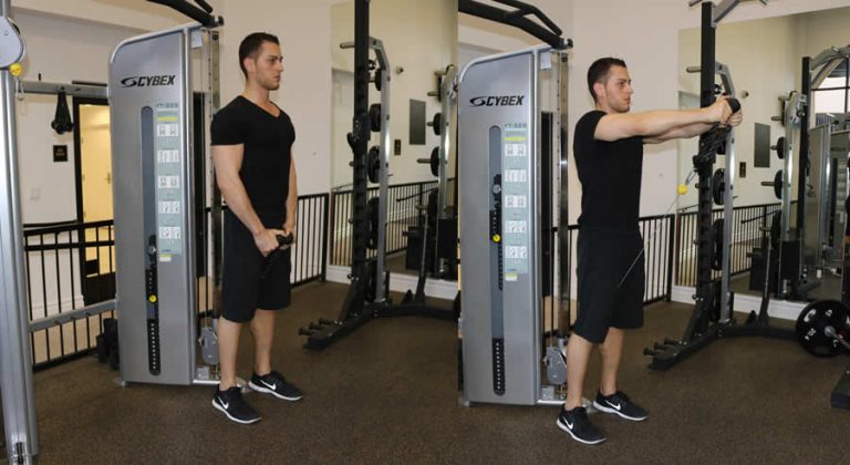 Guide to Shoulder Sculpting: Cable Front Raise