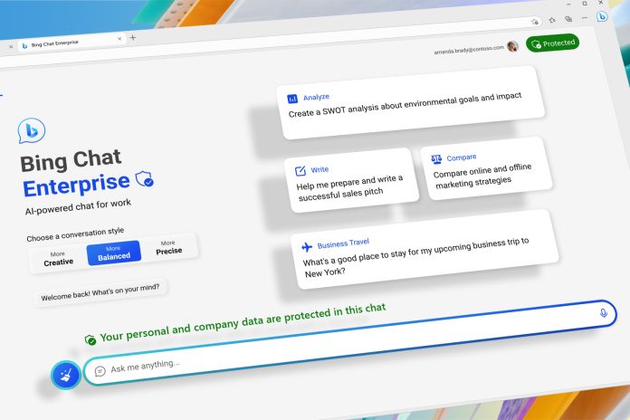 Microsoft Bing Chat, Bing Chat Enterprise Now Supported on Google Chrome