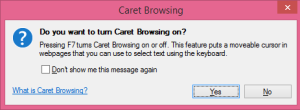 The Magic of Caret Browsing: The Web Like Never Before