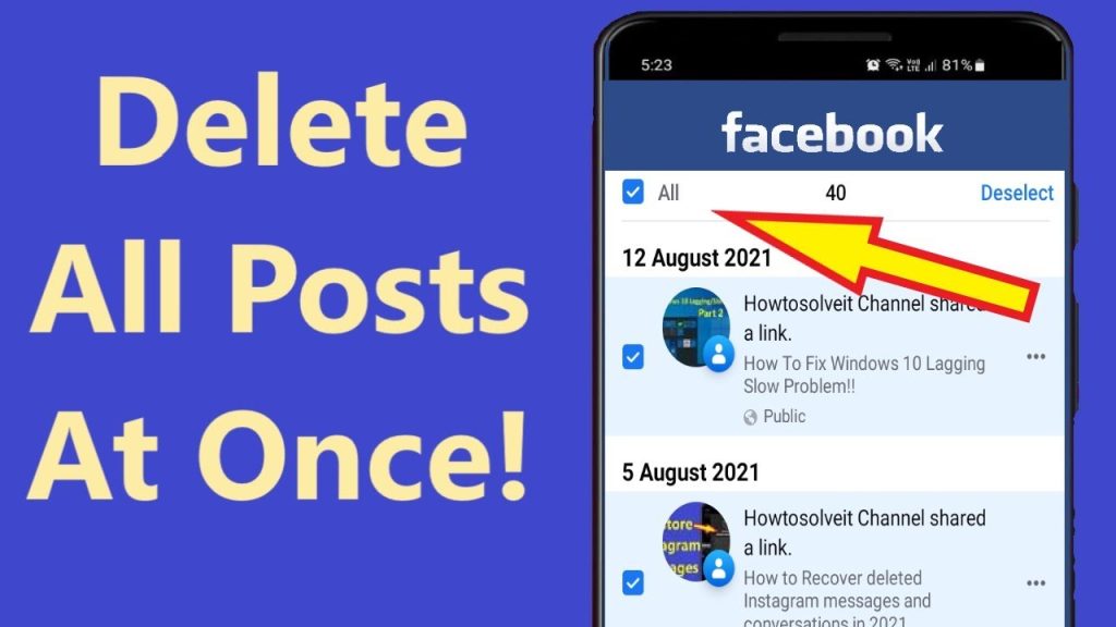 Master the Art of Deleting Facebook Posts