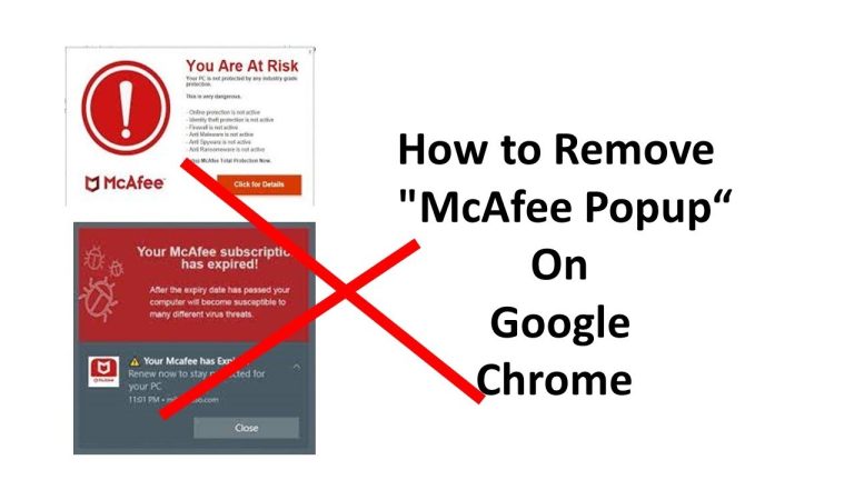 McAfee Pop-ups Your Ultimate Guide to Stop Them