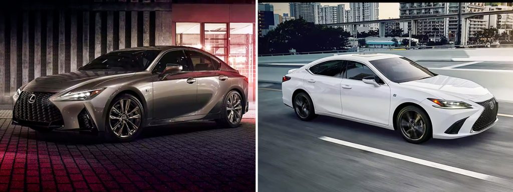 Lexus IS vs ES the Battle of Luxury Sedans