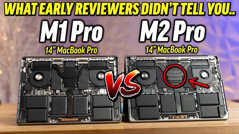 M1 Pro vs M2 Pro the Power of Apple's Next-Gen Processor