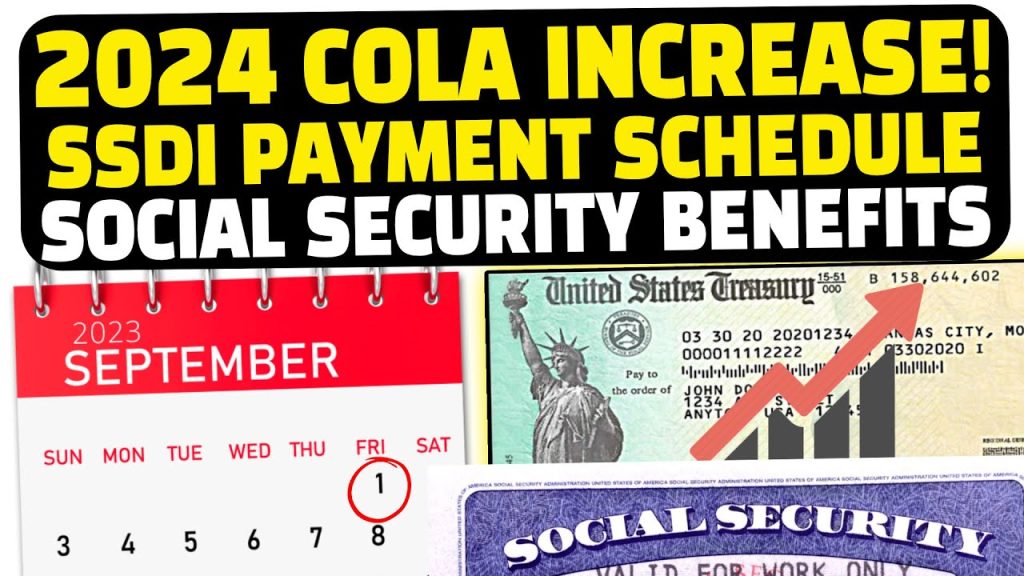 The Schedule of Social Security Benefit Payments 2023