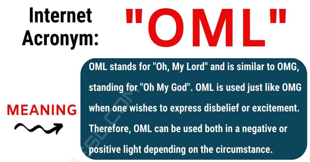 Decoding 'OML' What Does OML Mean in Internet Slang