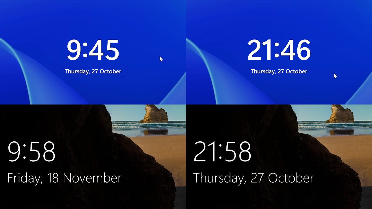 The Magic The Mesmerizing Windows 10 Lock Screen