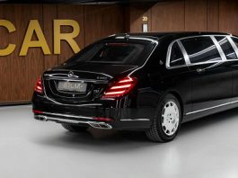 A record-breakingly expensive Mercedes-Benz Maybach S-Class 650 Pullman ...