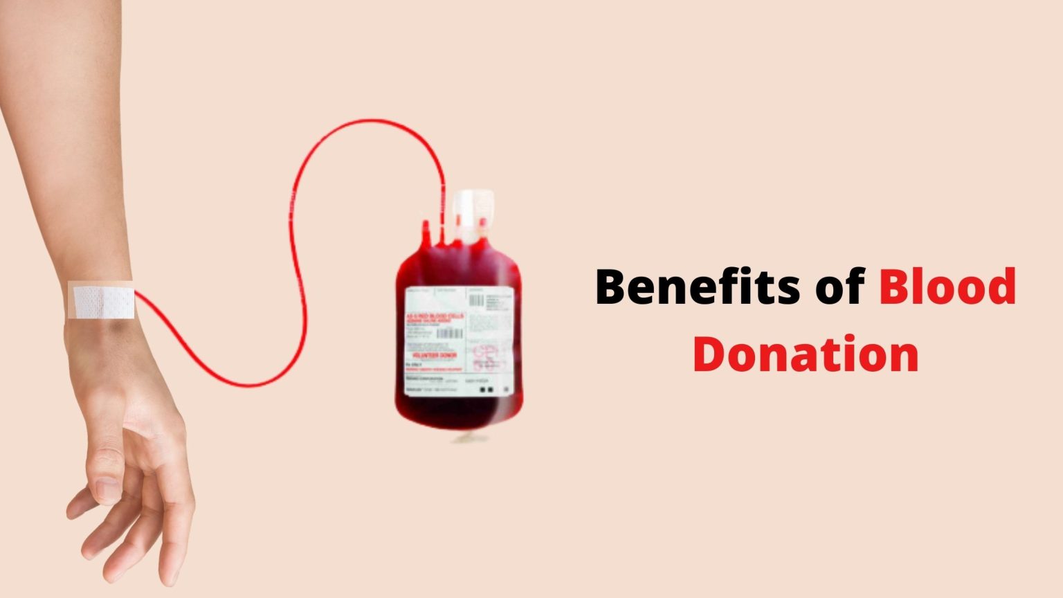The Lifesaving Ripple, Benefit of Donating Blood