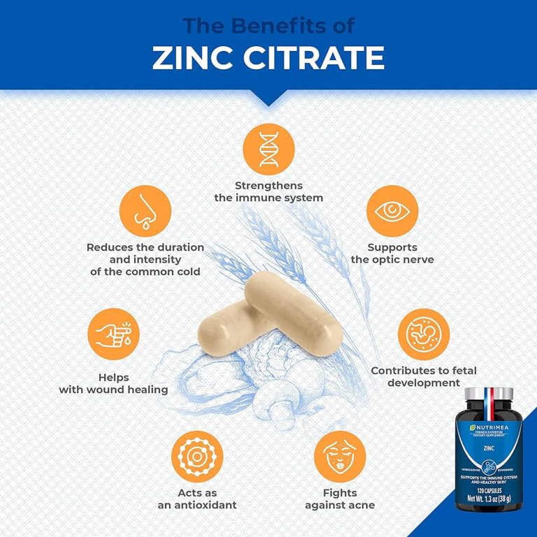 The Power of Zinc Citrate, 7 Incredible Benefits You Need to Know