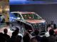 The four-seater minivan Denza D9 Premier Founding Edition was shown in ...