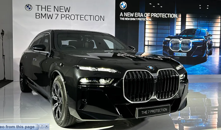 The Blast-Proof BMW 7 Series Protection Arrives in India