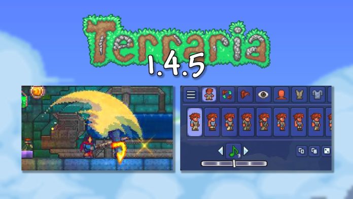 Terraria 1.4.5 Update: A New Whip