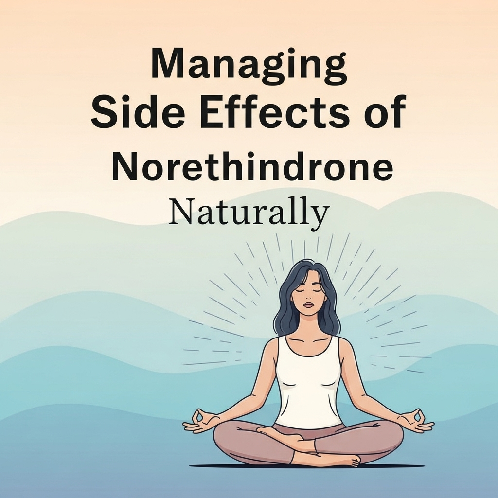 Managing Side Effects of Norethindrone Naturally
